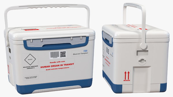 Human organ transplant cooler 3D model - TurboSquid 1580980