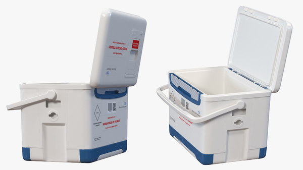 Human organ transplant cooler 3D model - TurboSquid 1580980