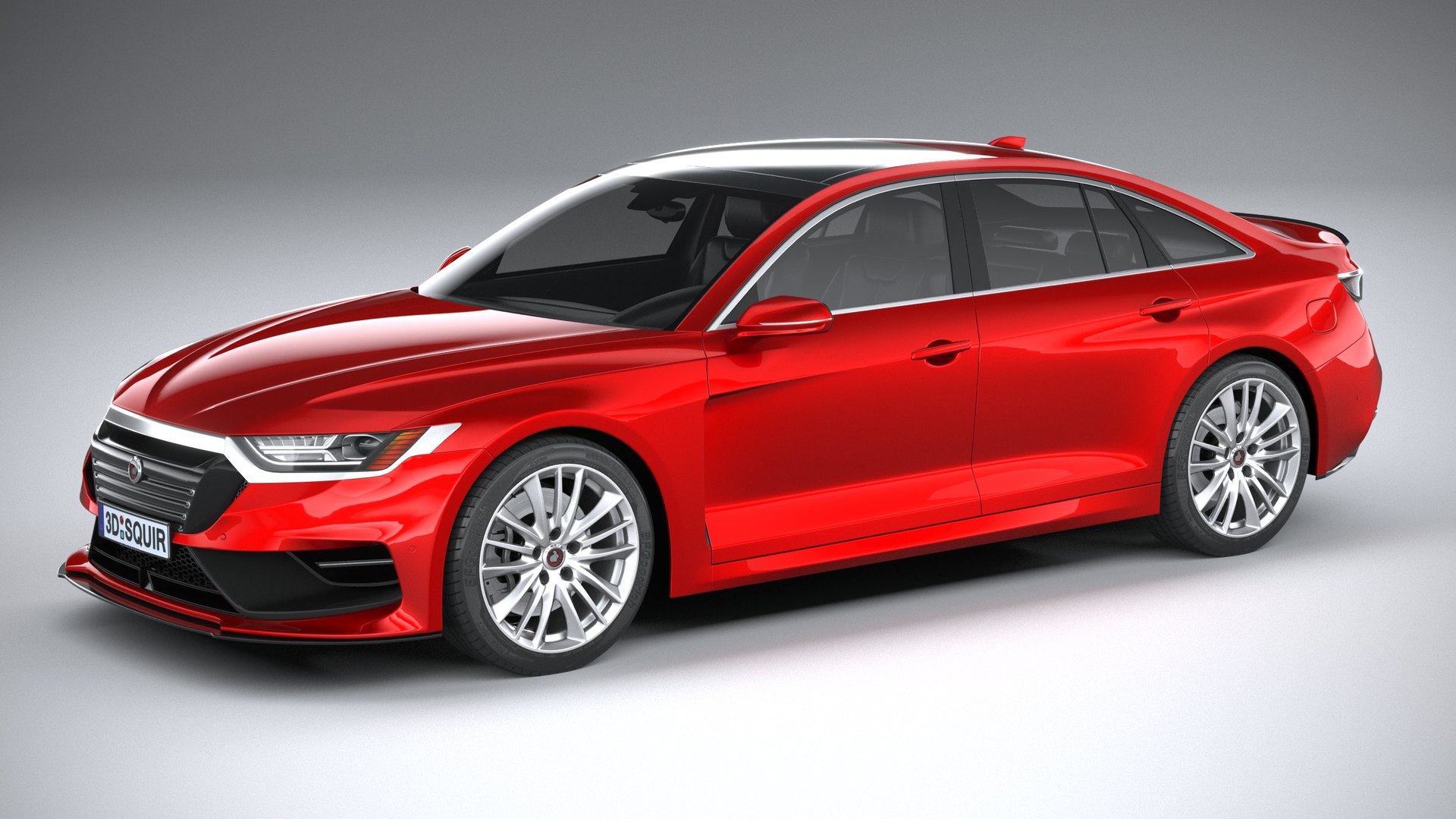3D generic sedan 2020 - TurboSquid 1581011