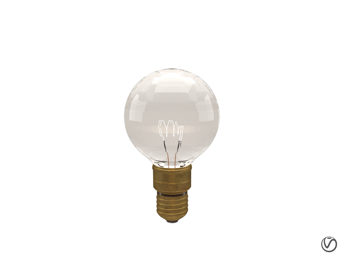 Vintage 1930 light bulb model - TurboSquid 1581009
