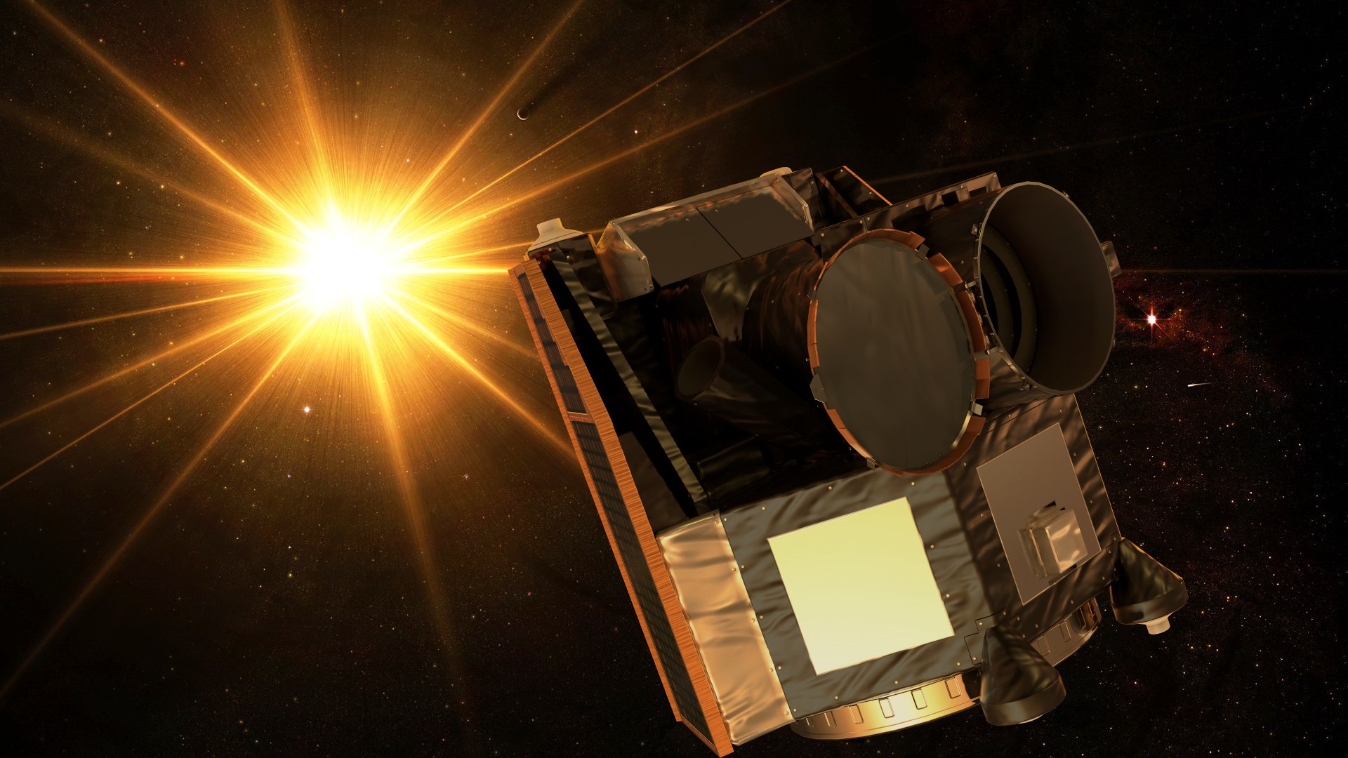 3D model cheops satellite esa space telescope - TurboSquid 1581276