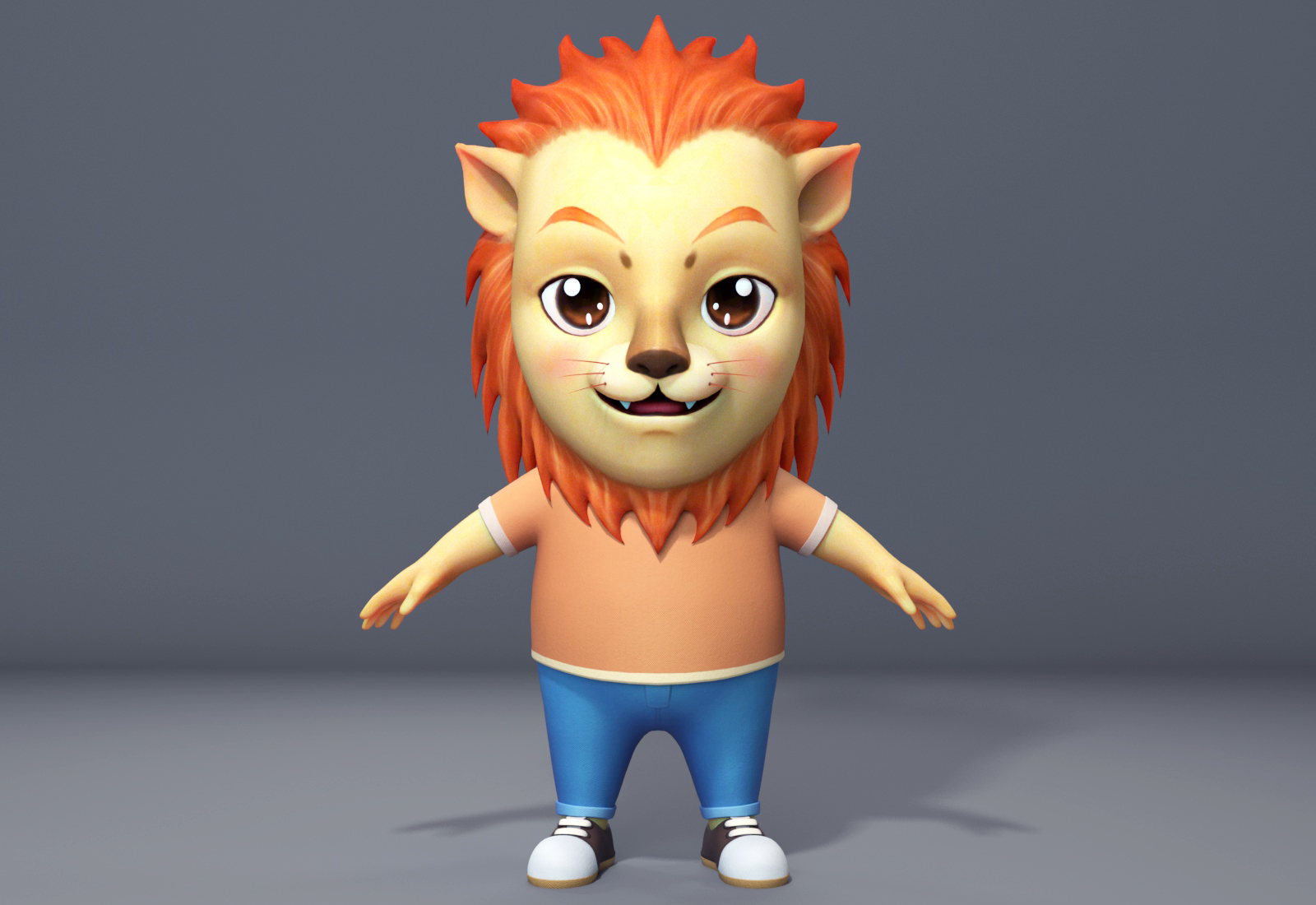 3D art lion model - TurboSquid 1581495
