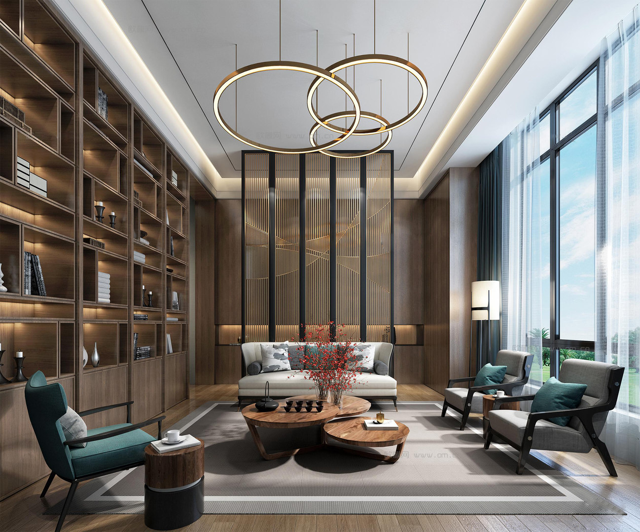 3D model study room - TurboSquid 1581661