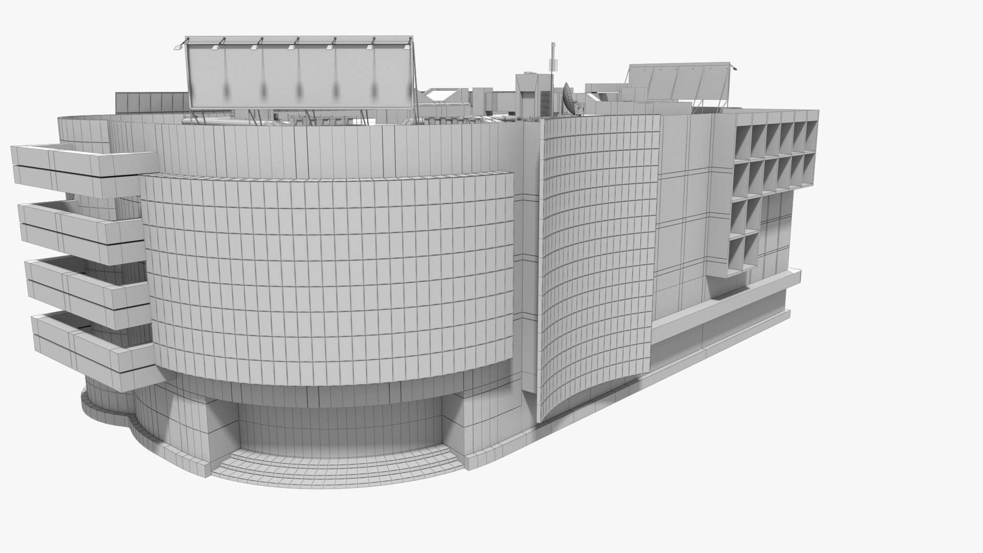 Shop mall model - TurboSquid 1581703