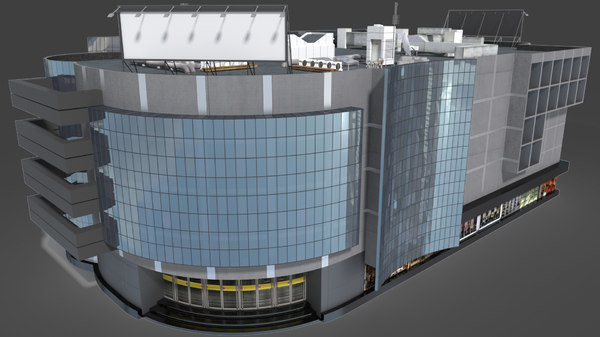 Shop mall model - TurboSquid 1581703