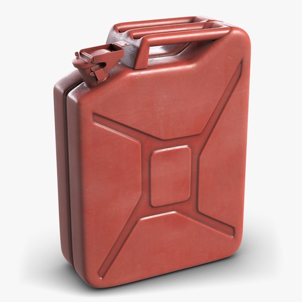 modelo 3d Jerry Can 2 Rojo - TurboSquid 849488