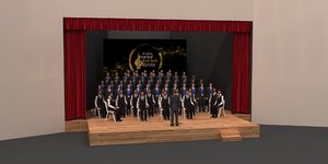 3D Orchestra Models | TurboSquid