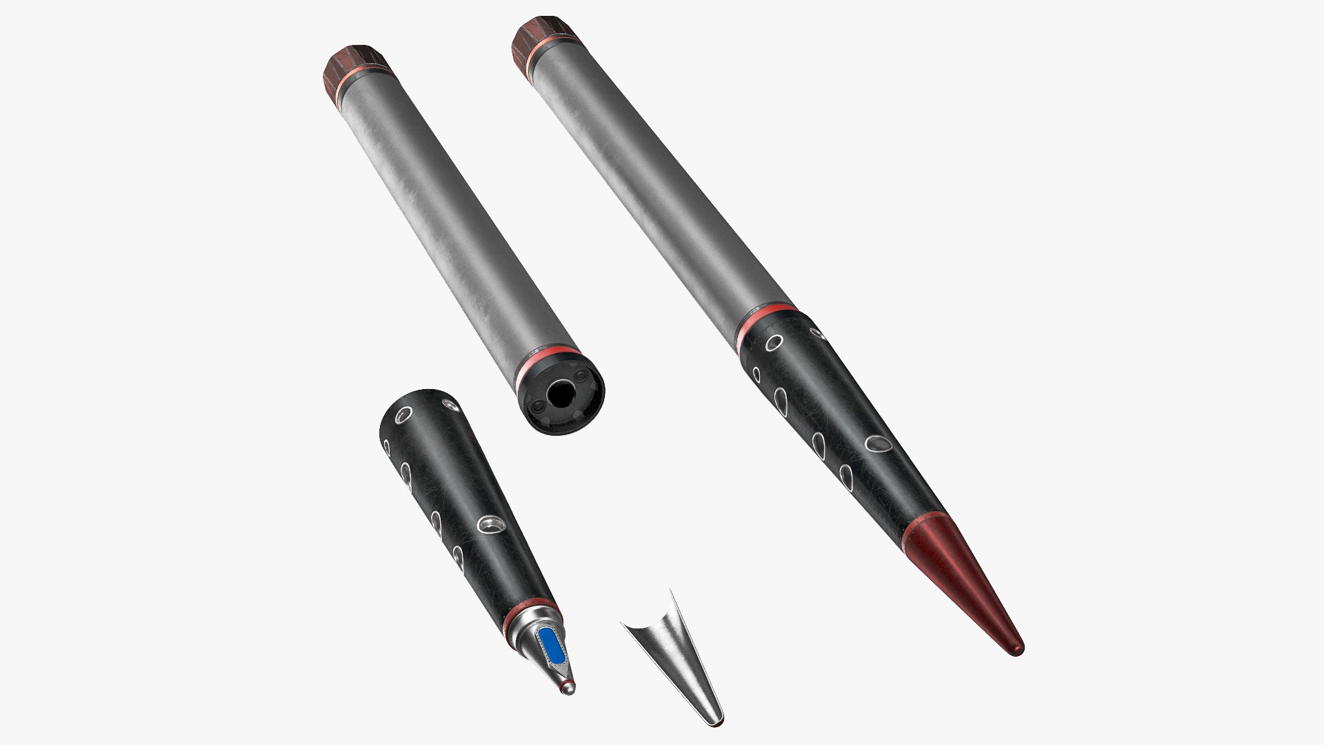 3D anti ballistic missile set - TurboSquid 1581948
