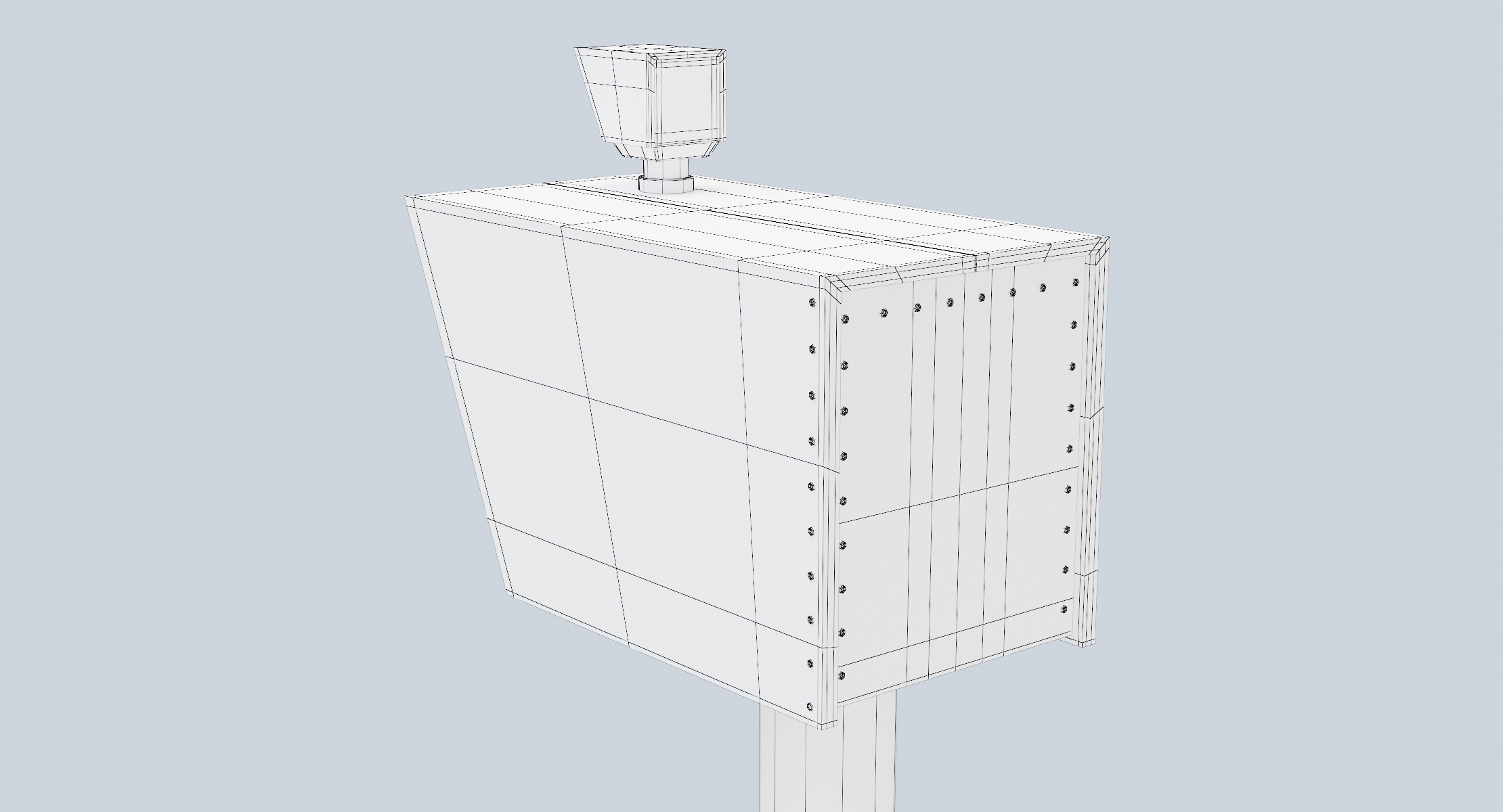 Speed camera model - TurboSquid 1582107