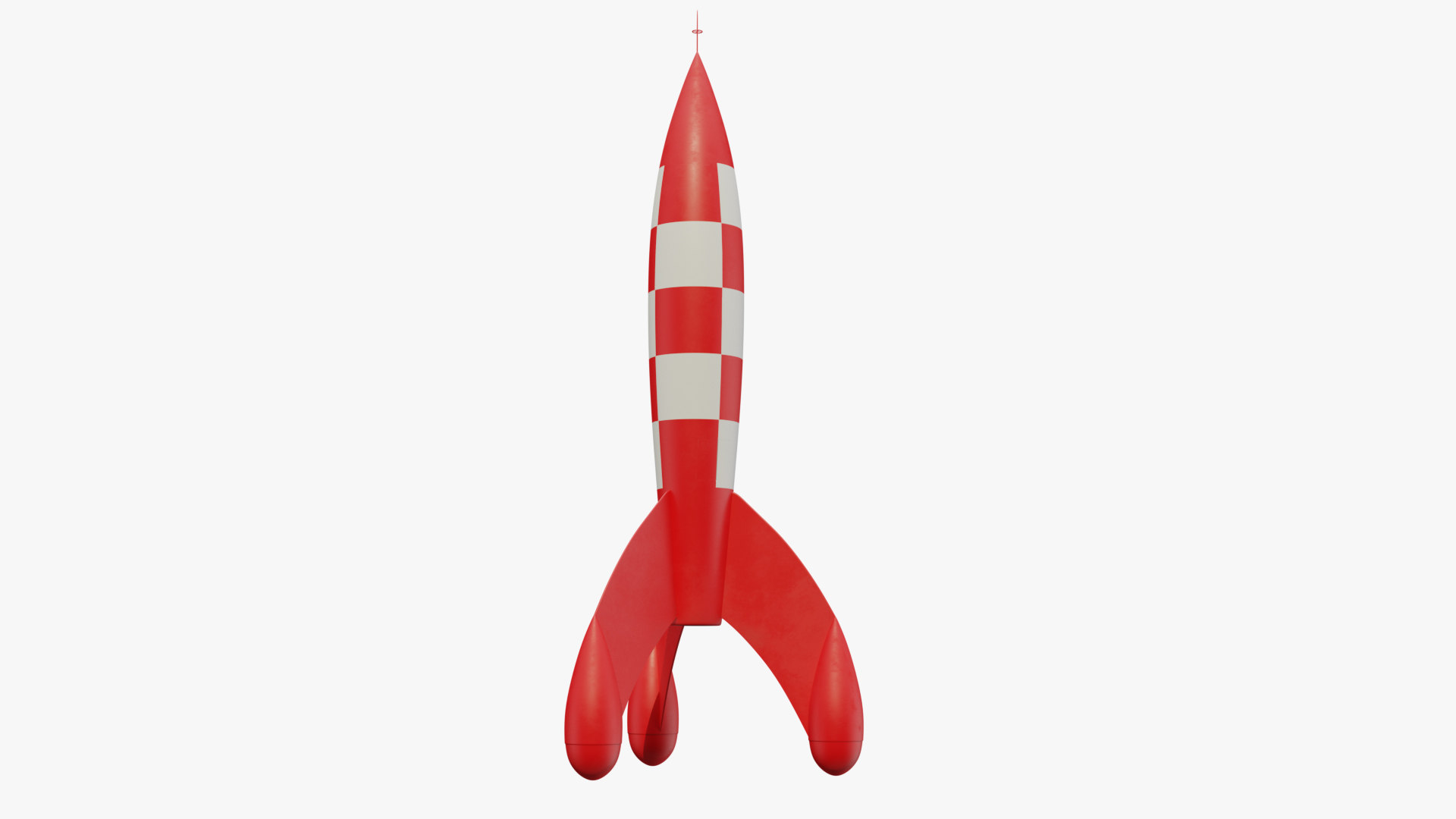 Atomic rocket moon 3D model - TurboSquid 1582648