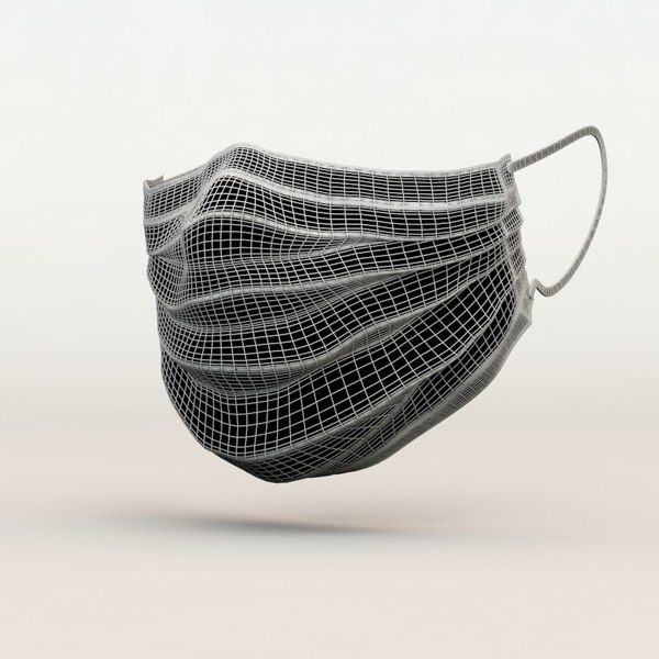3D model covid mask 02 - TurboSquid 1582318