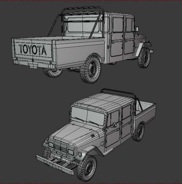 3D toyota land cruiser model - TurboSquid 1583389