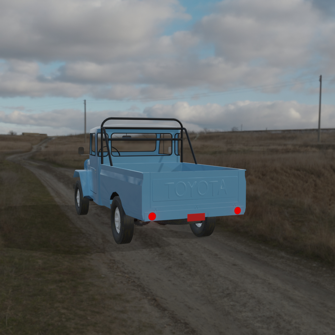 3D toyota land cruiser model - TurboSquid 1583389