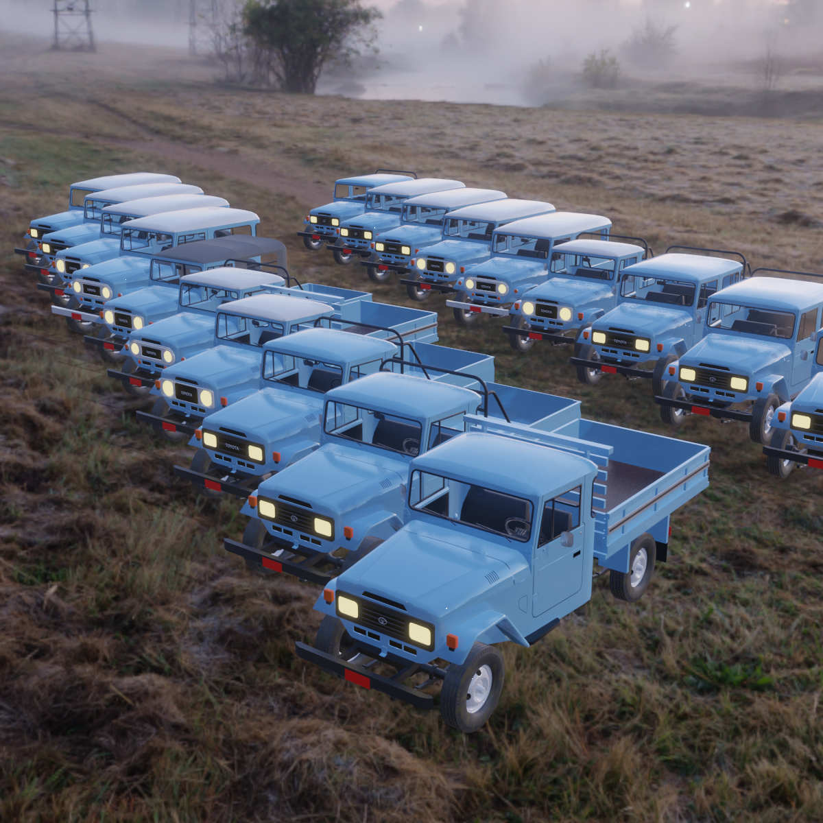 3D toyota land cruiser model - TurboSquid 1583389