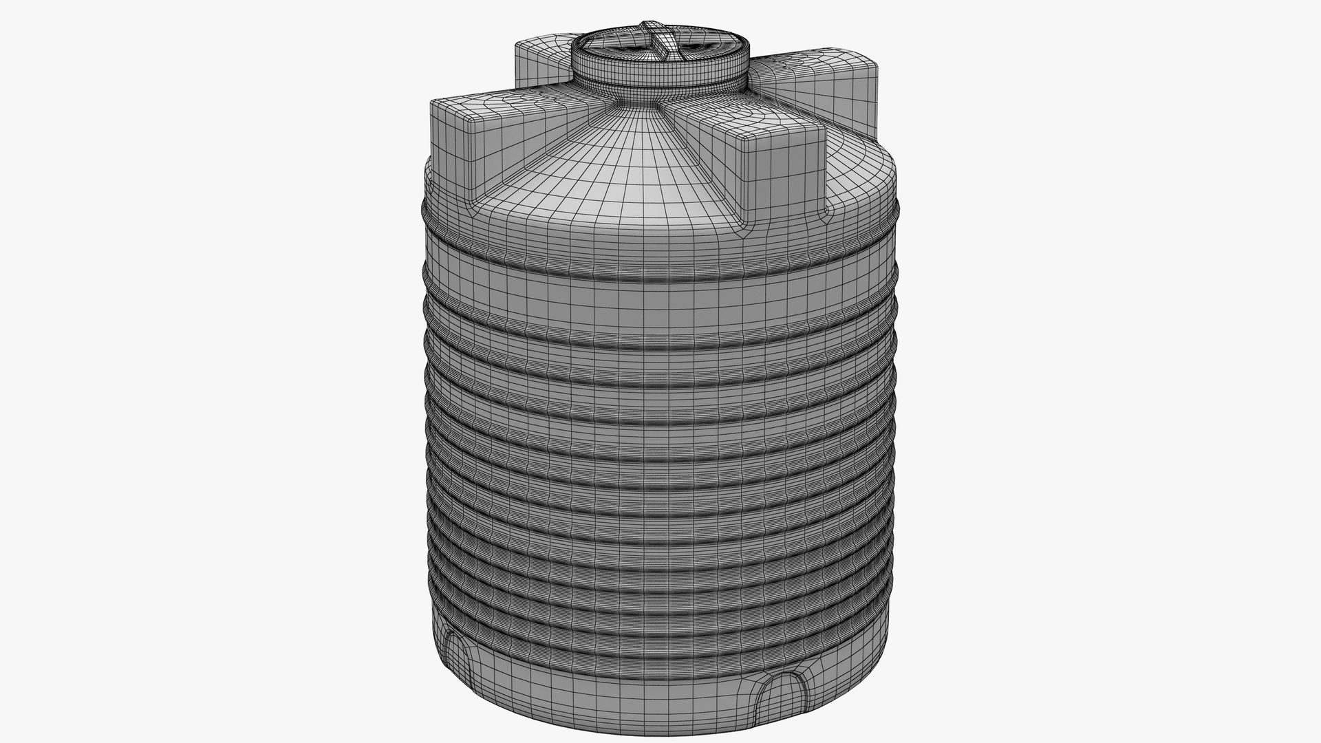 Water tank 3D - TurboSquid 1583432