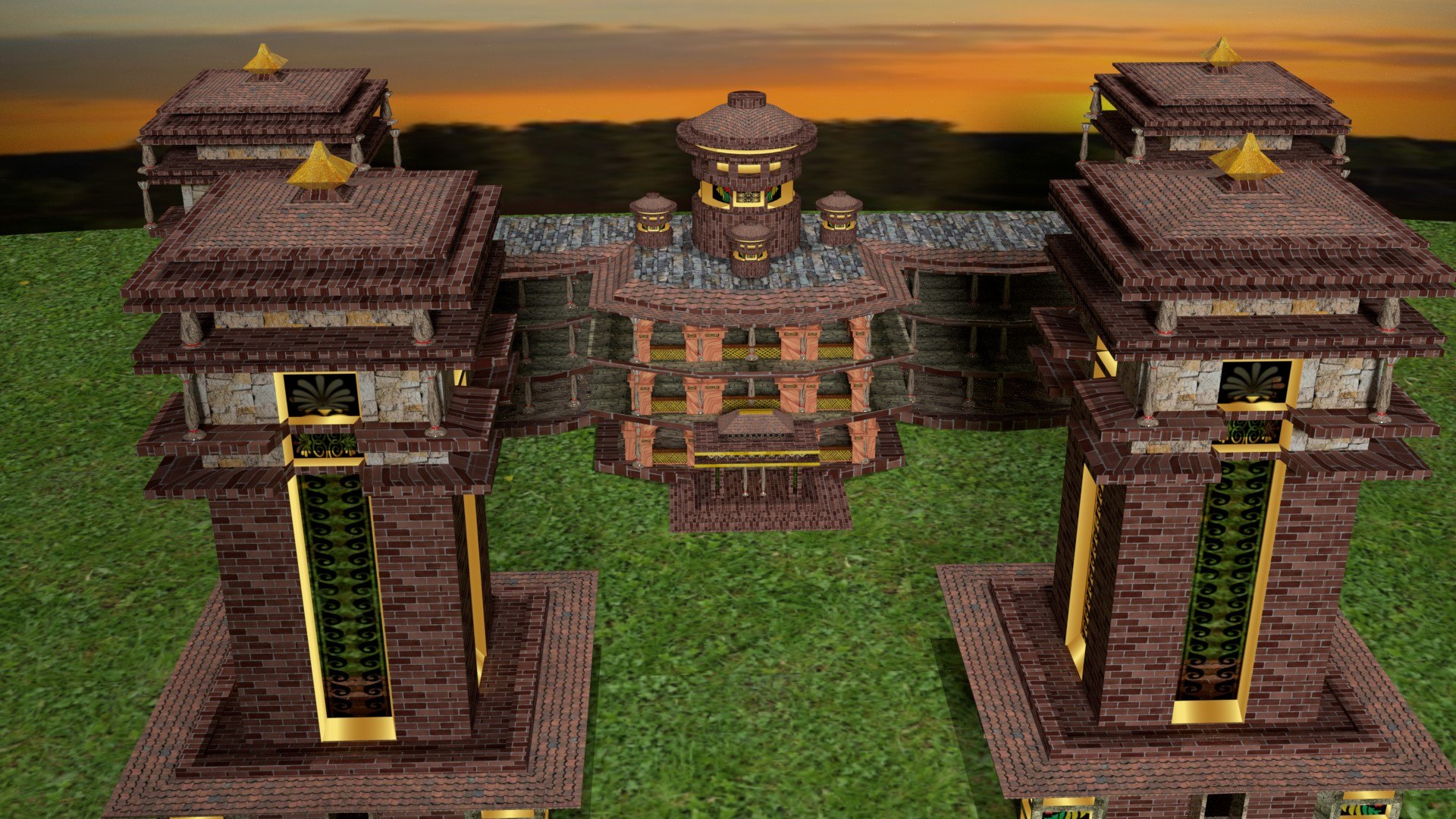 3D castles model - TurboSquid 1583192