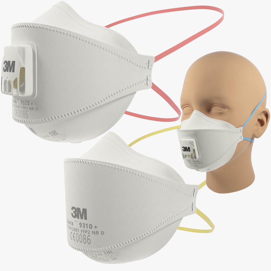 Masks 3m 3D - TurboSquid 1583383