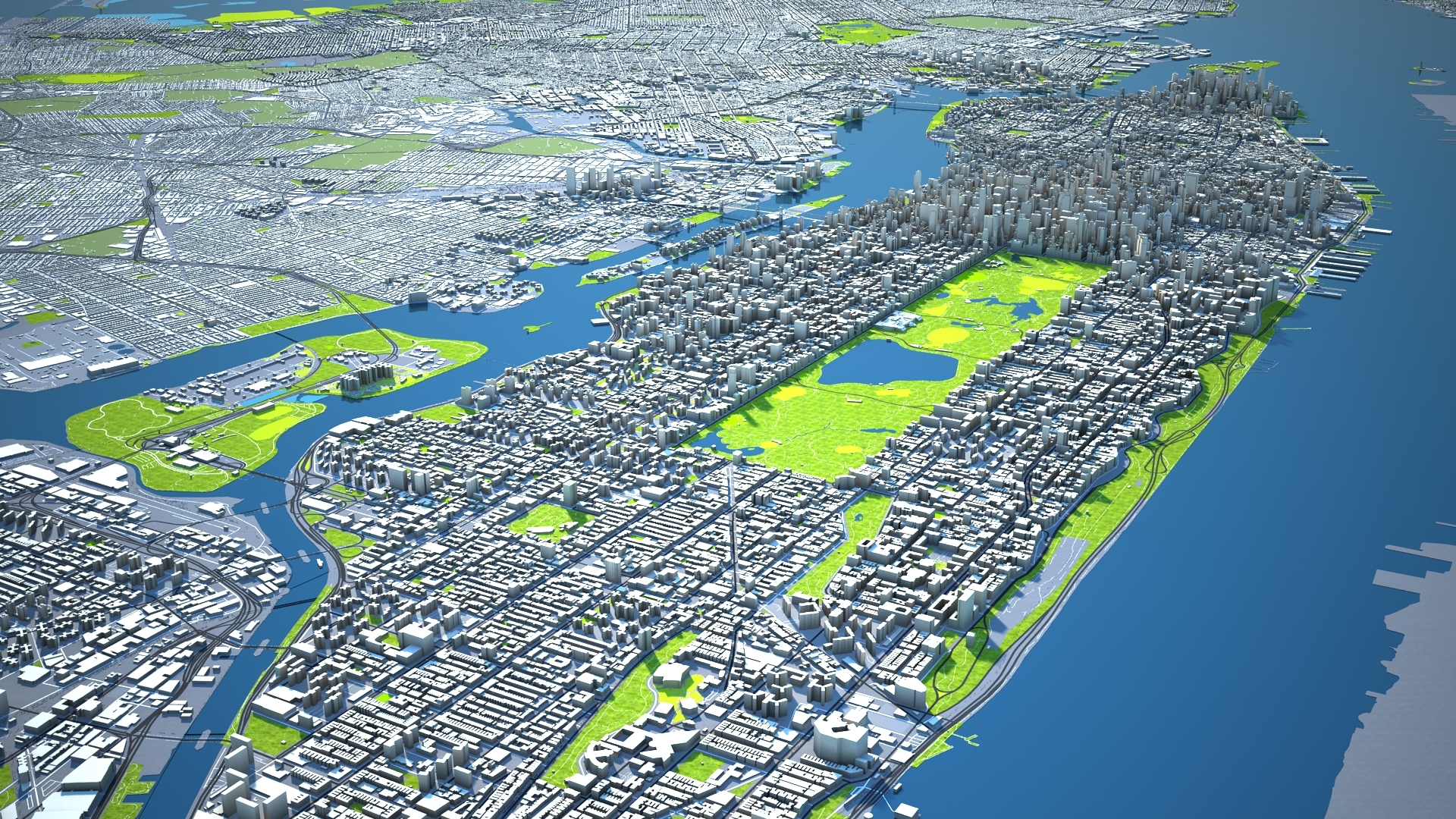 Nyc city 3D model - TurboSquid 1583530