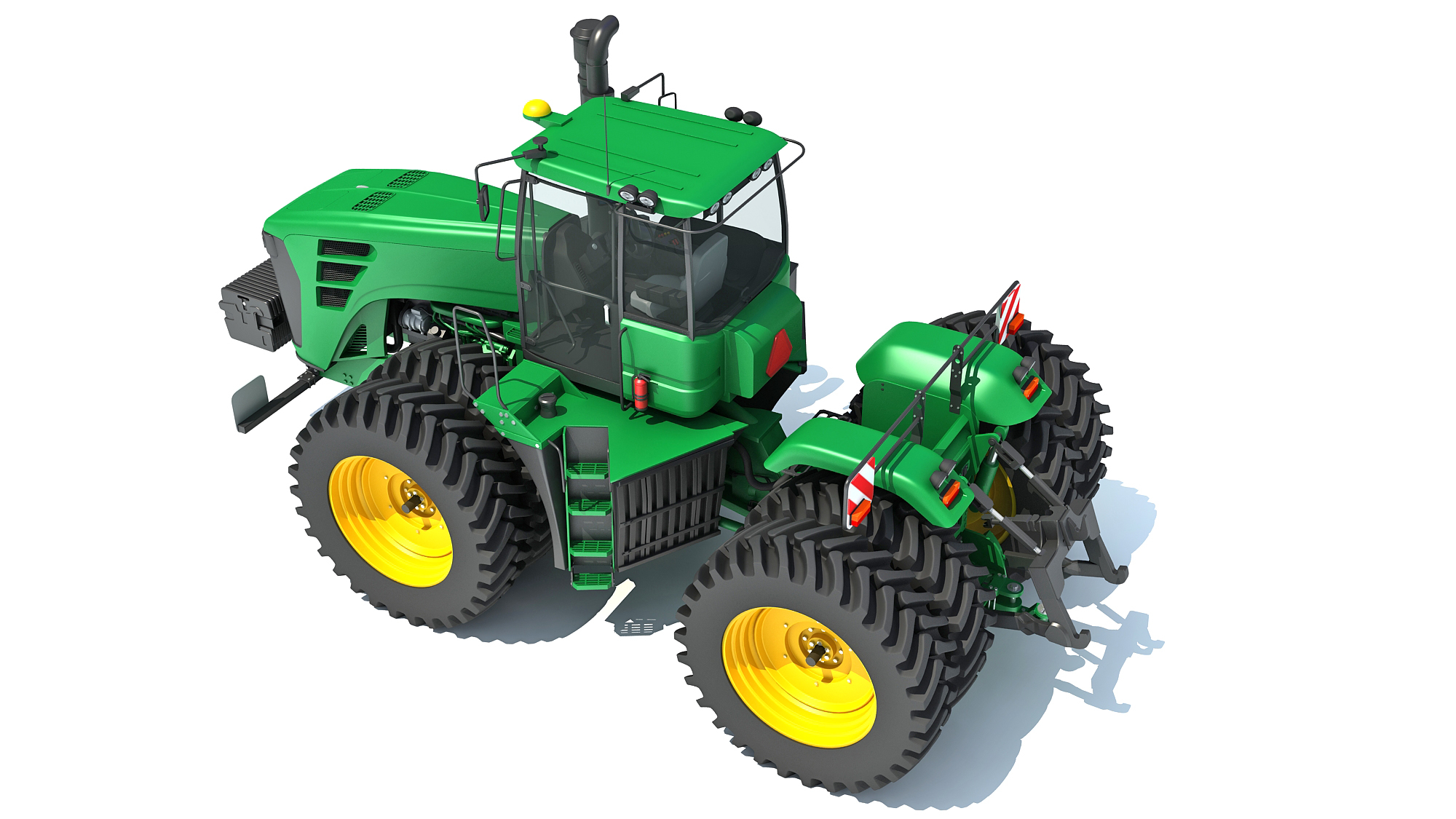 3D model articulated tractor agricultural - TurboSquid 1583548