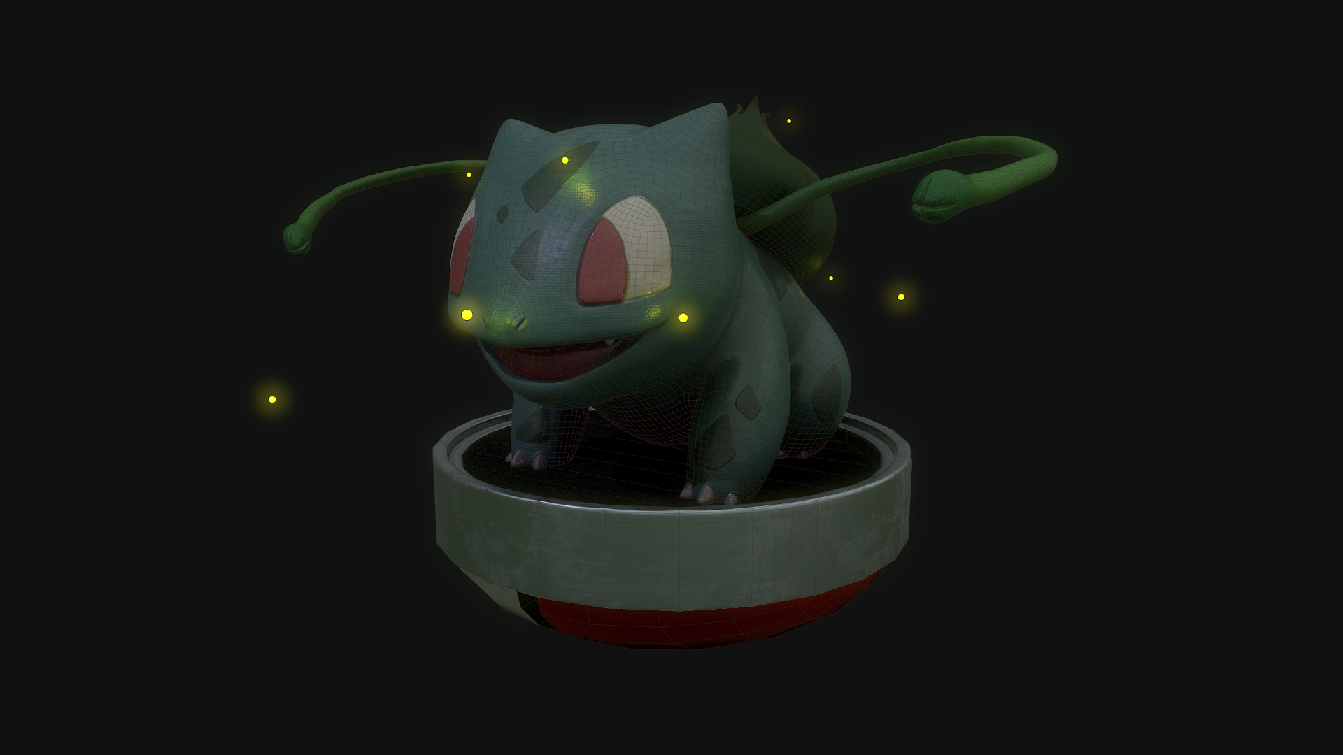 modèle 3D de Bulbizarre LP PBR - TurboSquid 1583574