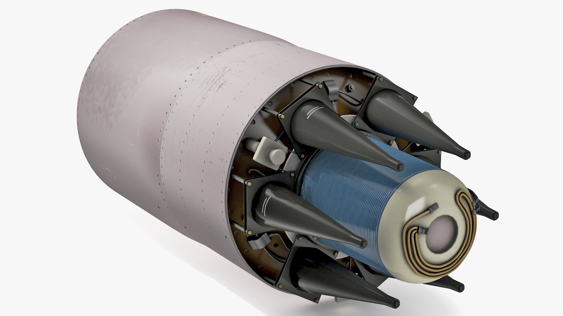 Ballistic missile warhead war 3D - TurboSquid 1583603