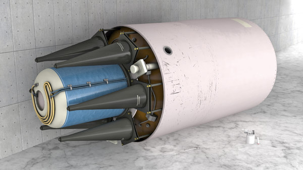 Ballistic missile warhead war 3D - TurboSquid 1583603