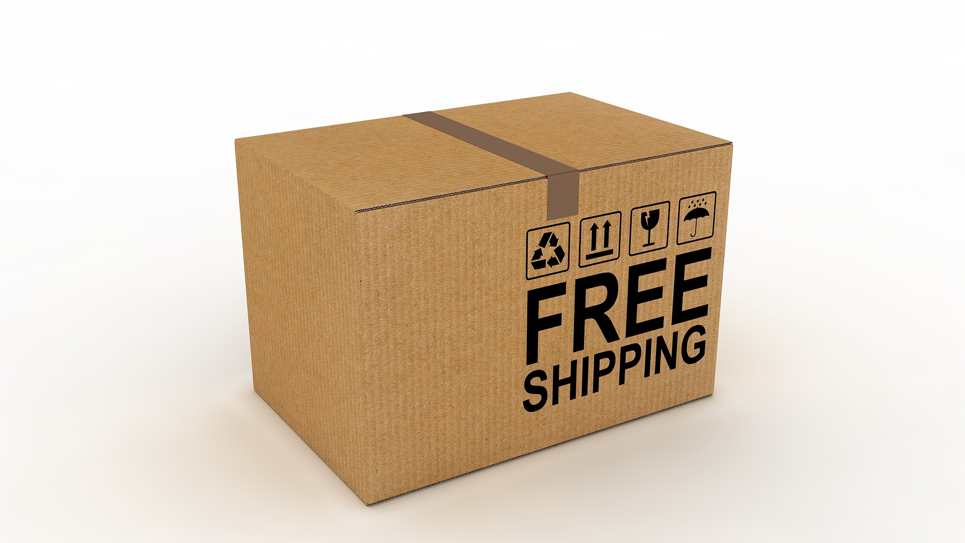 3D realistic corrugated boxes shipping - TurboSquid 1583657