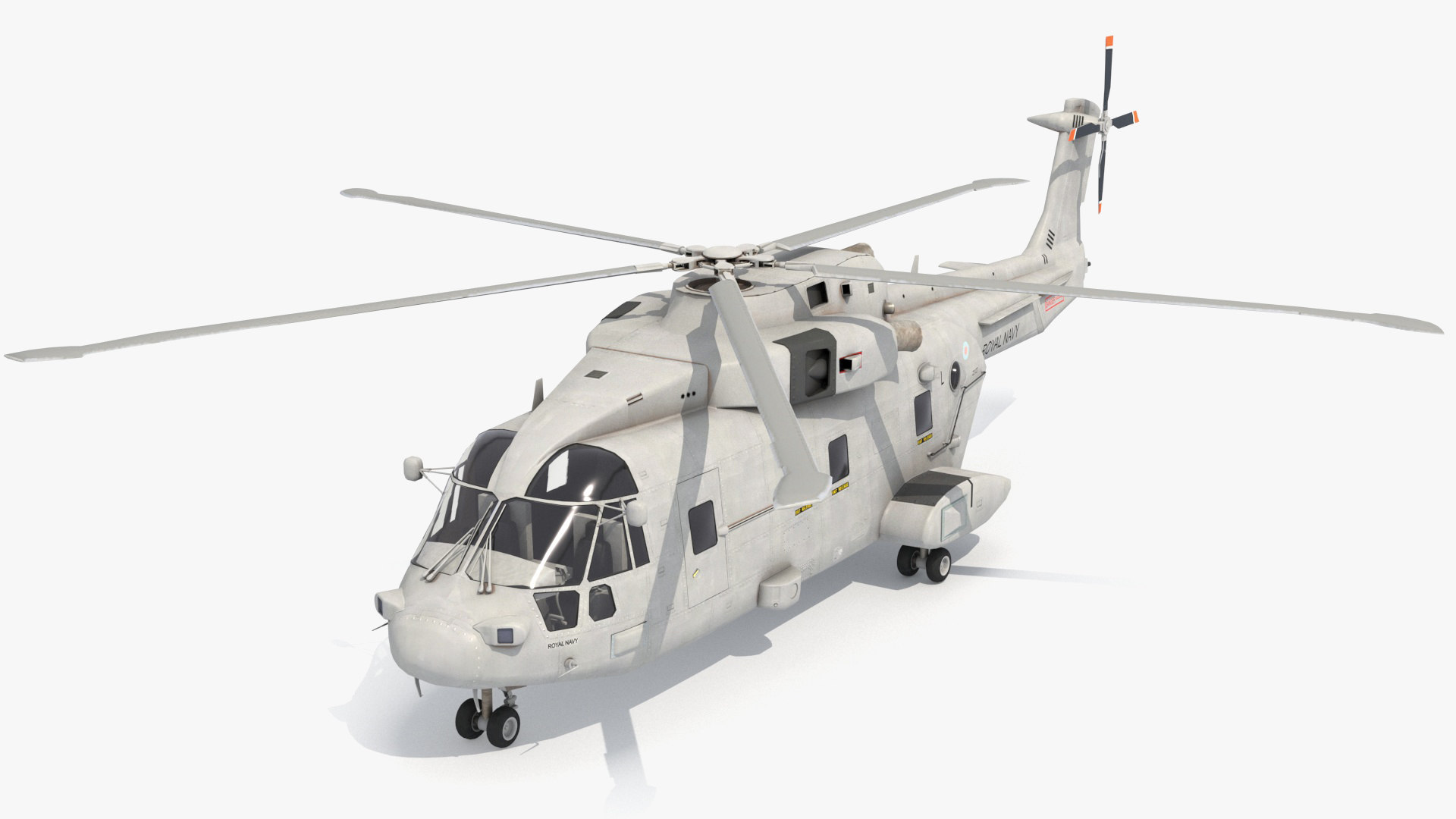 Merlin hc4 3D model - TurboSquid 1583689