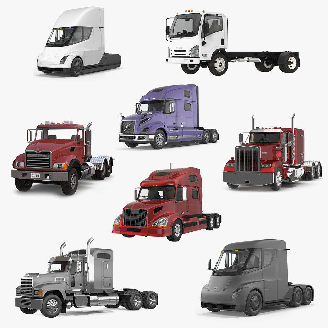 3D trucks 2 model - TurboSquid 1583799