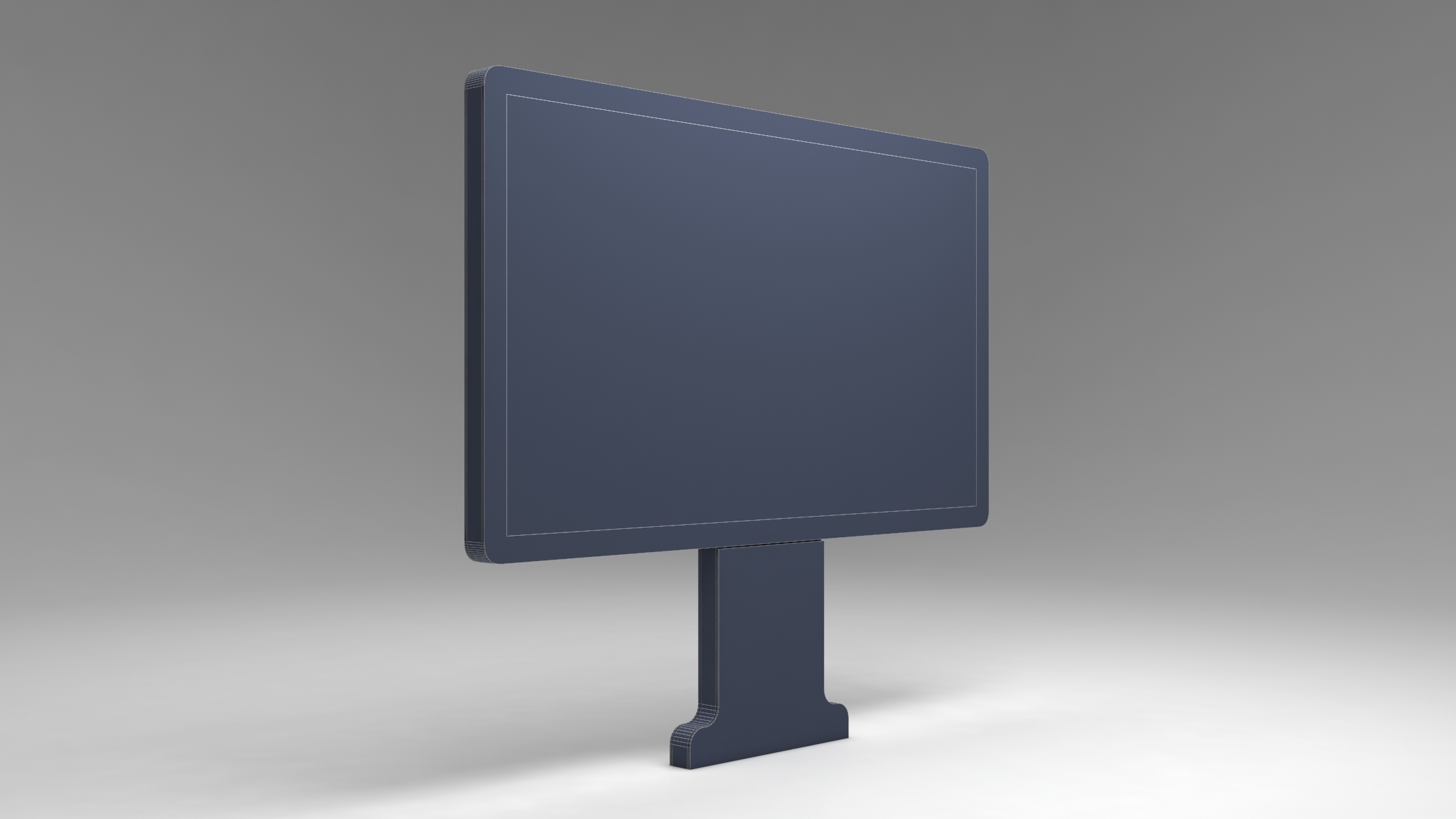 Designed advertising billboard 3D model - TurboSquid 1583856
