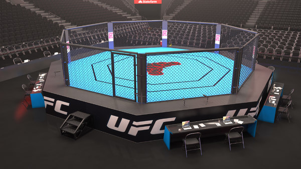 UFC 경기장 내부 및 외부 3D 모델 - TurboSquid 1583902