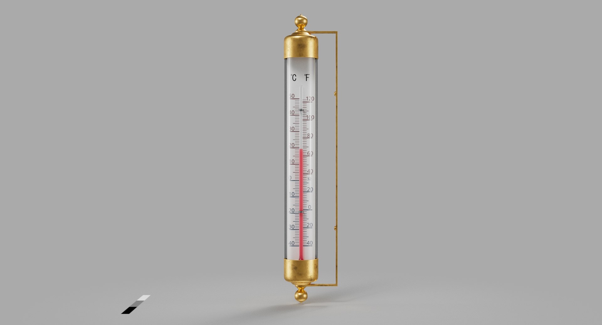 modelo 3d Termómetro atmosférico - TurboSquid 1584042
