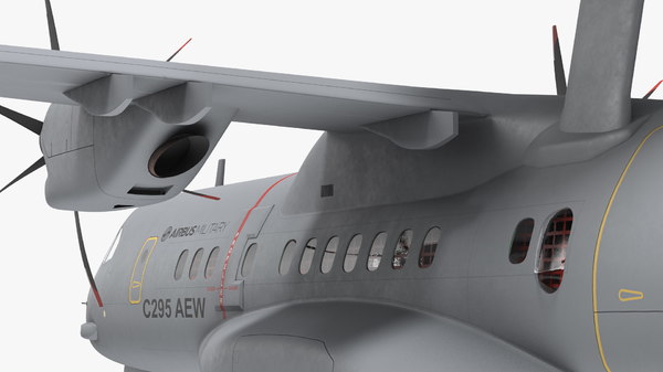 Airbus c295 airborne early 3D model - TurboSquid 1584159