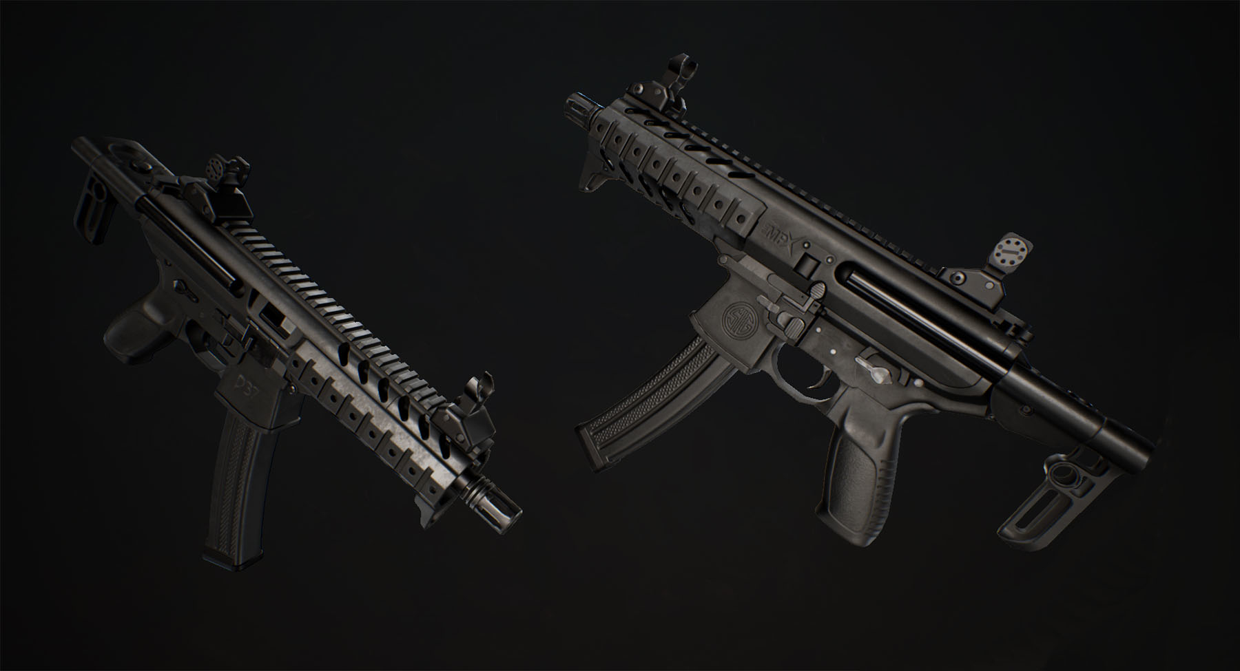 3D model ready sig sauer mpx - TurboSquid 1562559