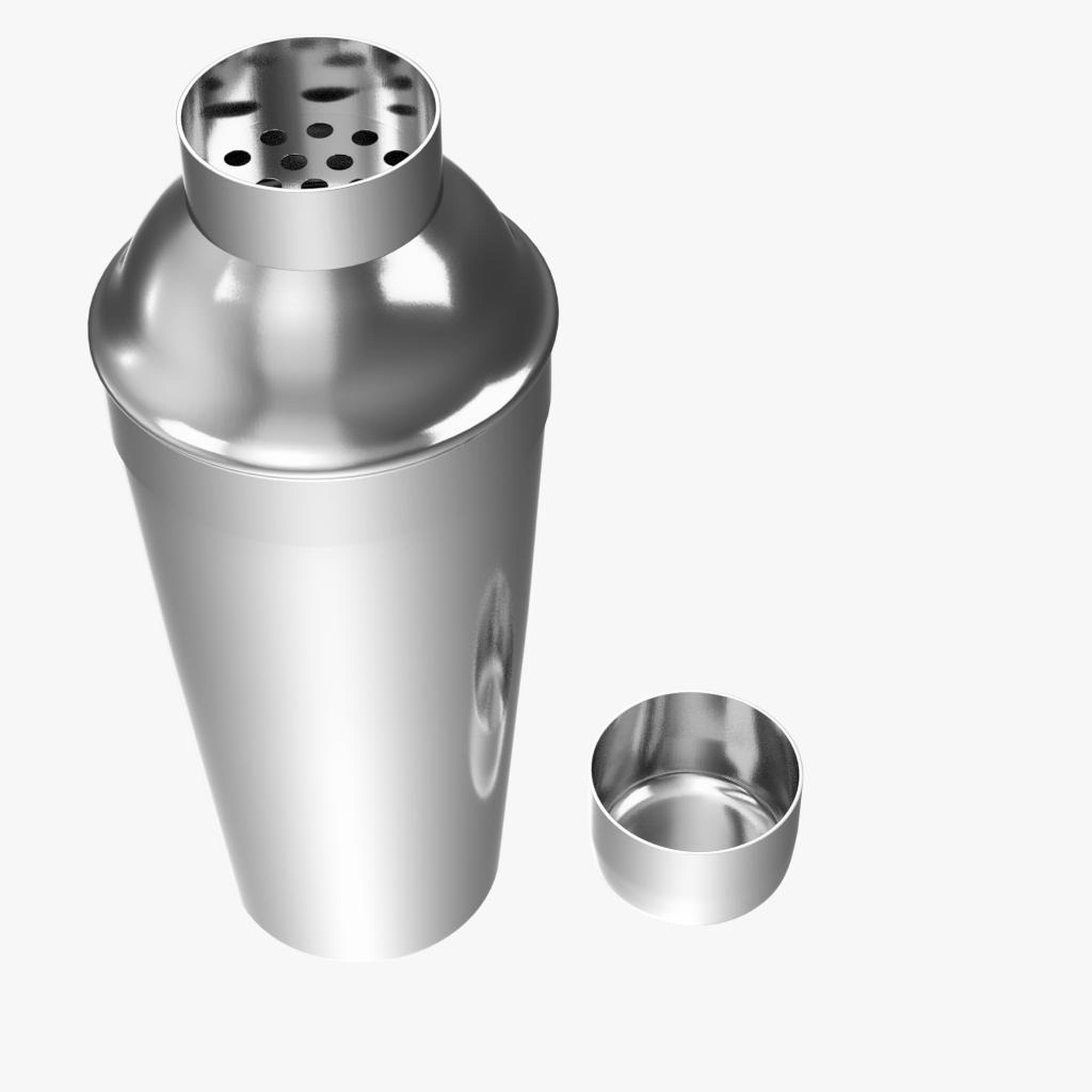 Cobbler shaker 3D model - TurboSquid 1584220