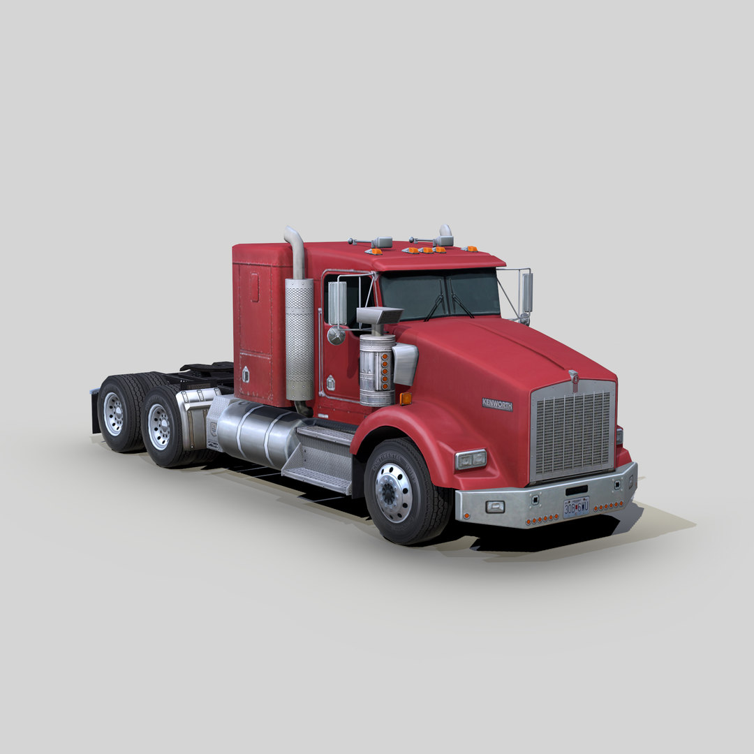 T800 semi truck 3D model - TurboSquid 1584535