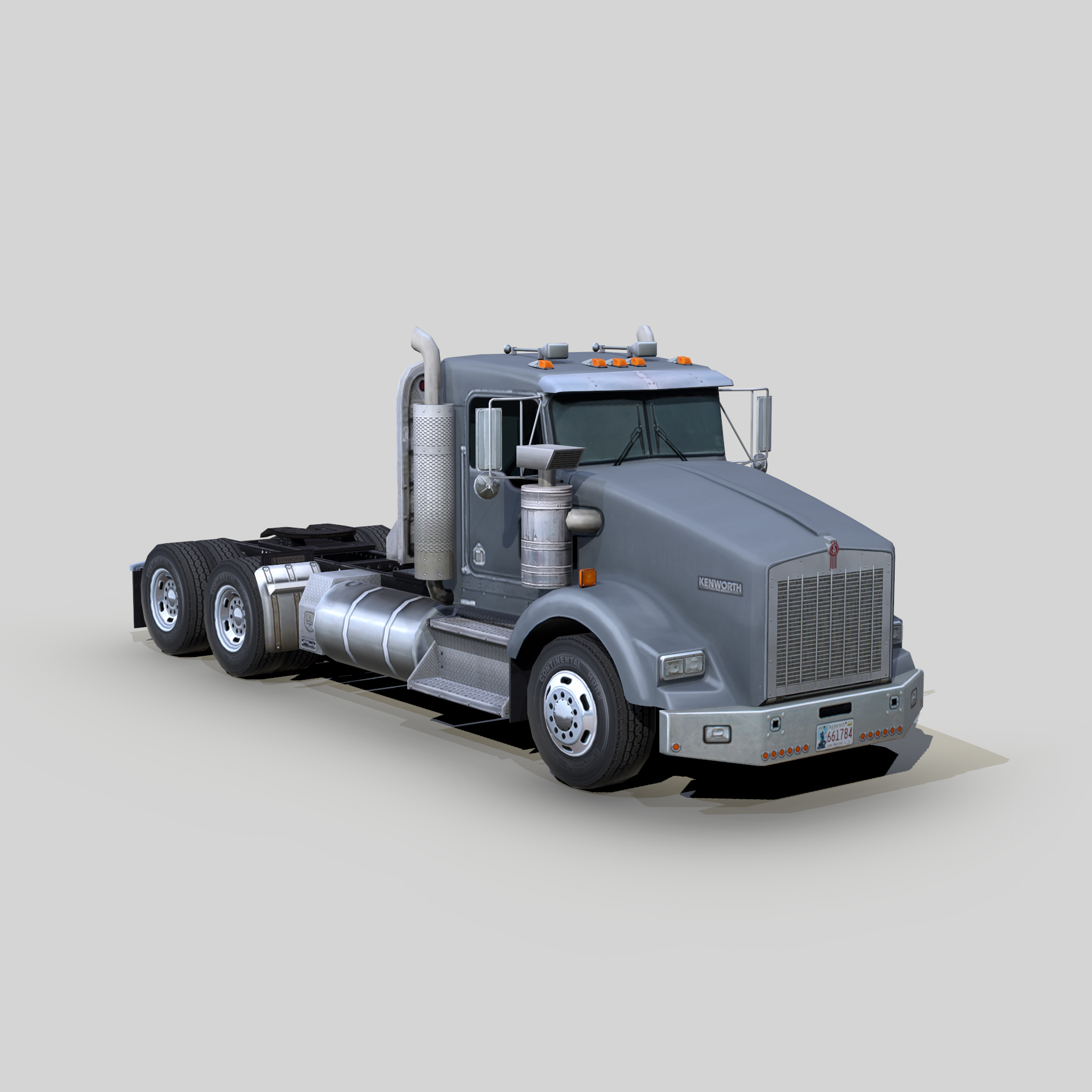 T800 semi truck 3D model - TurboSquid 1584645