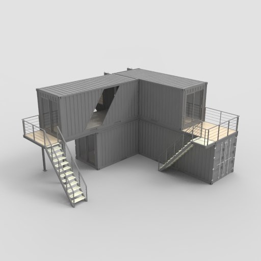 Shipping container 3D model - TurboSquid 1584710
