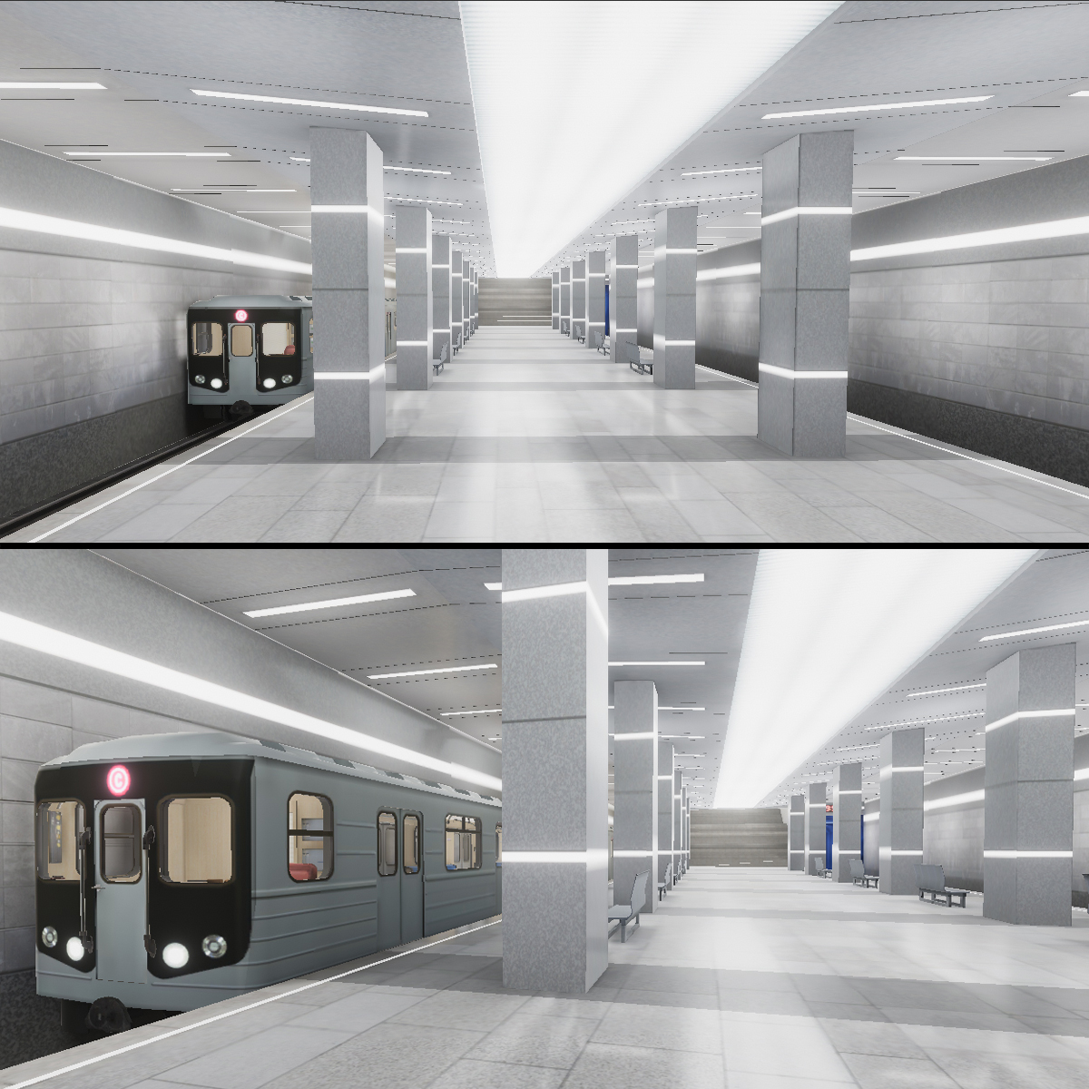 modelo 3d Estación de metro 02 - TurboSquid 1584794