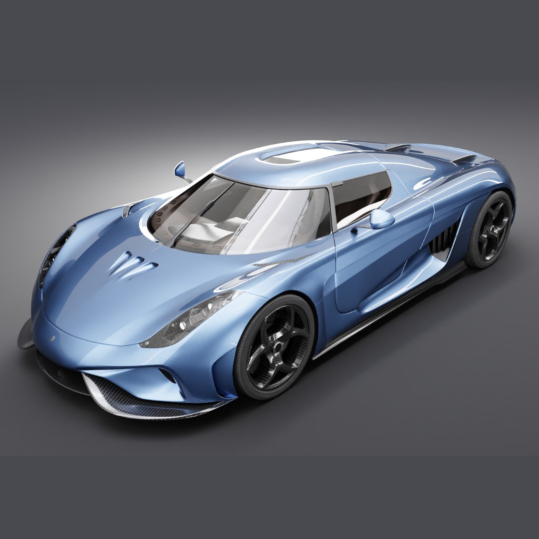 Koenigsegg regera car 3D model - TurboSquid 1584864