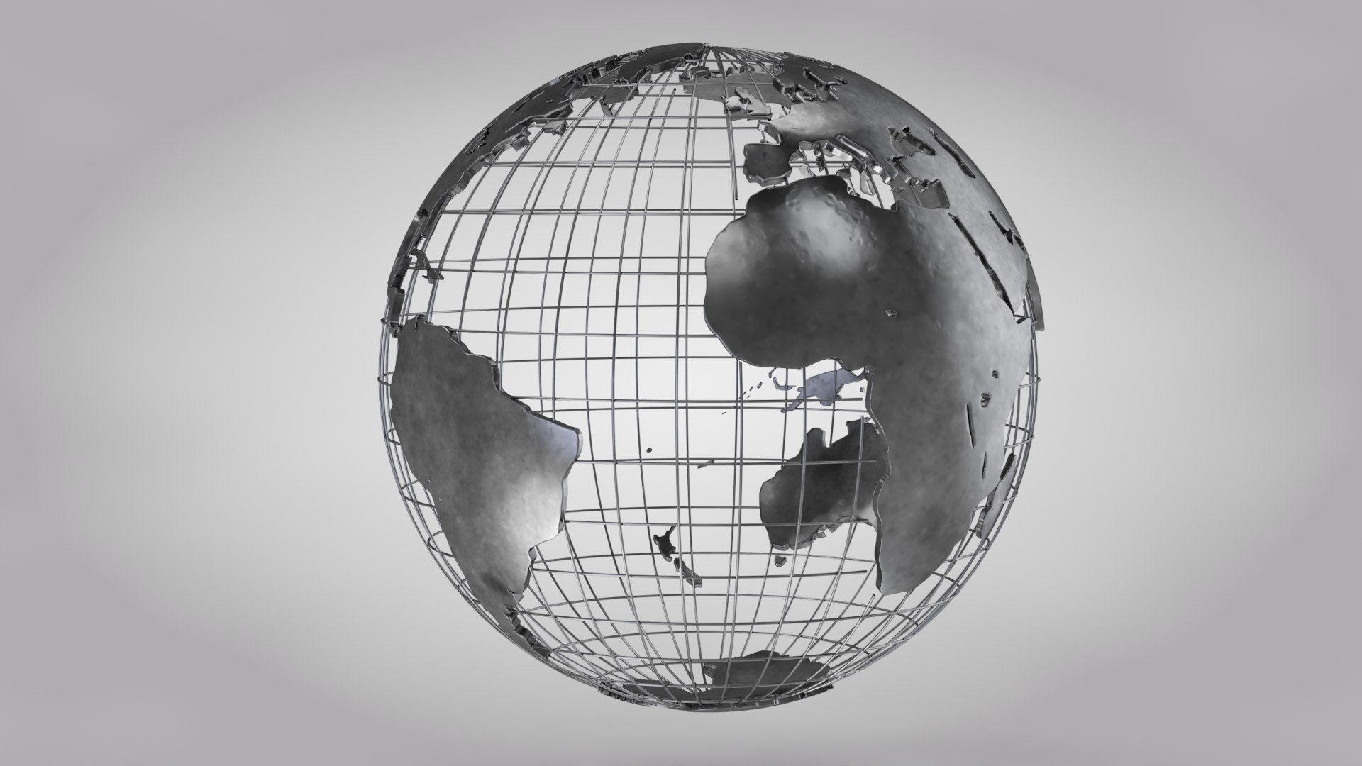 3D model earth globe v2 - TurboSquid 1584971