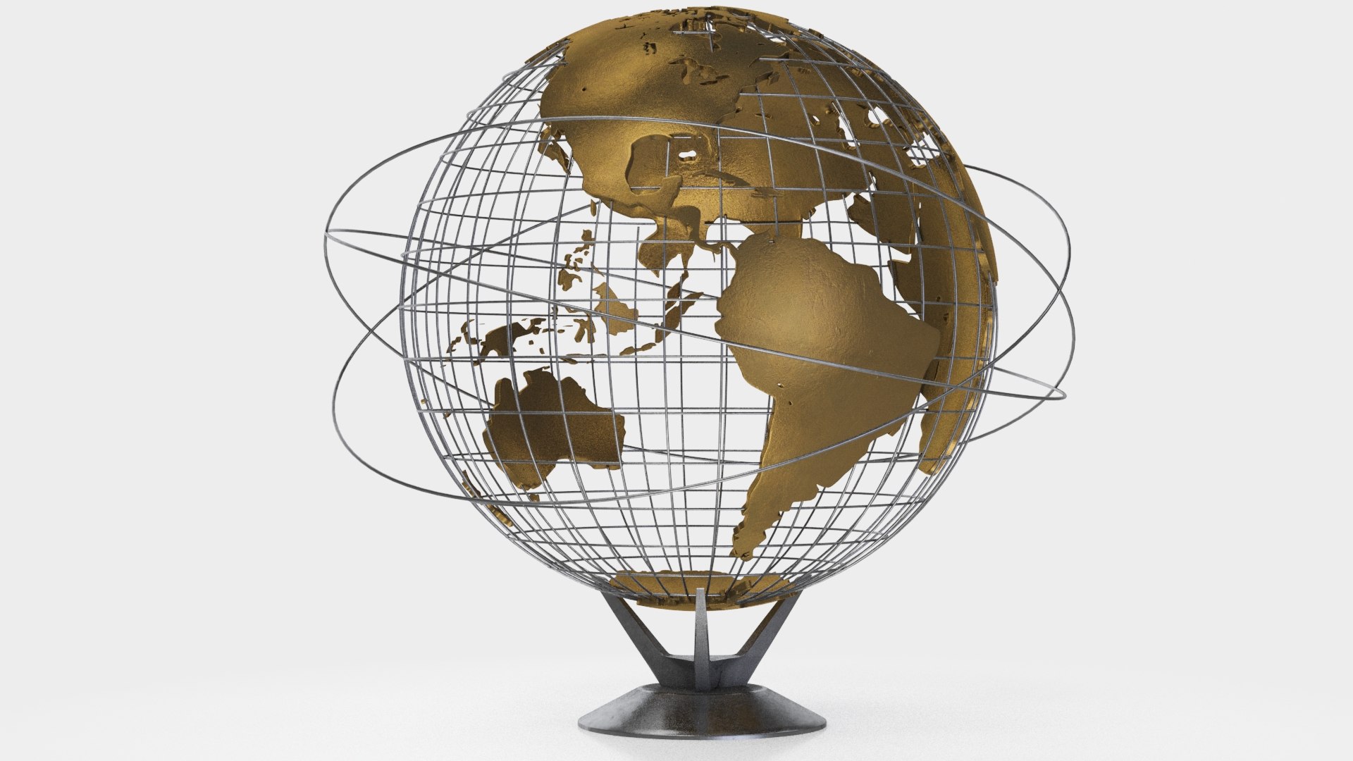 modelo 3d Globo terráqueo V4 - TurboSquid 1585060
