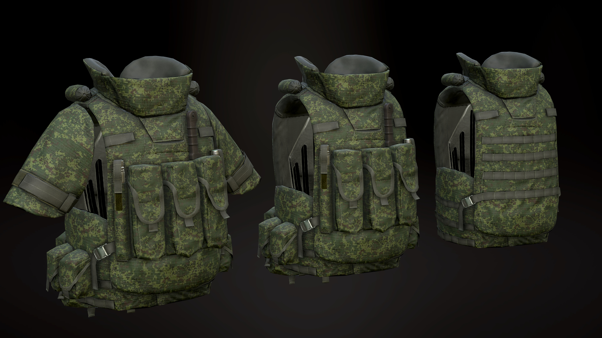 Armor 6b43 equipment 3D model - TurboSquid 1211101