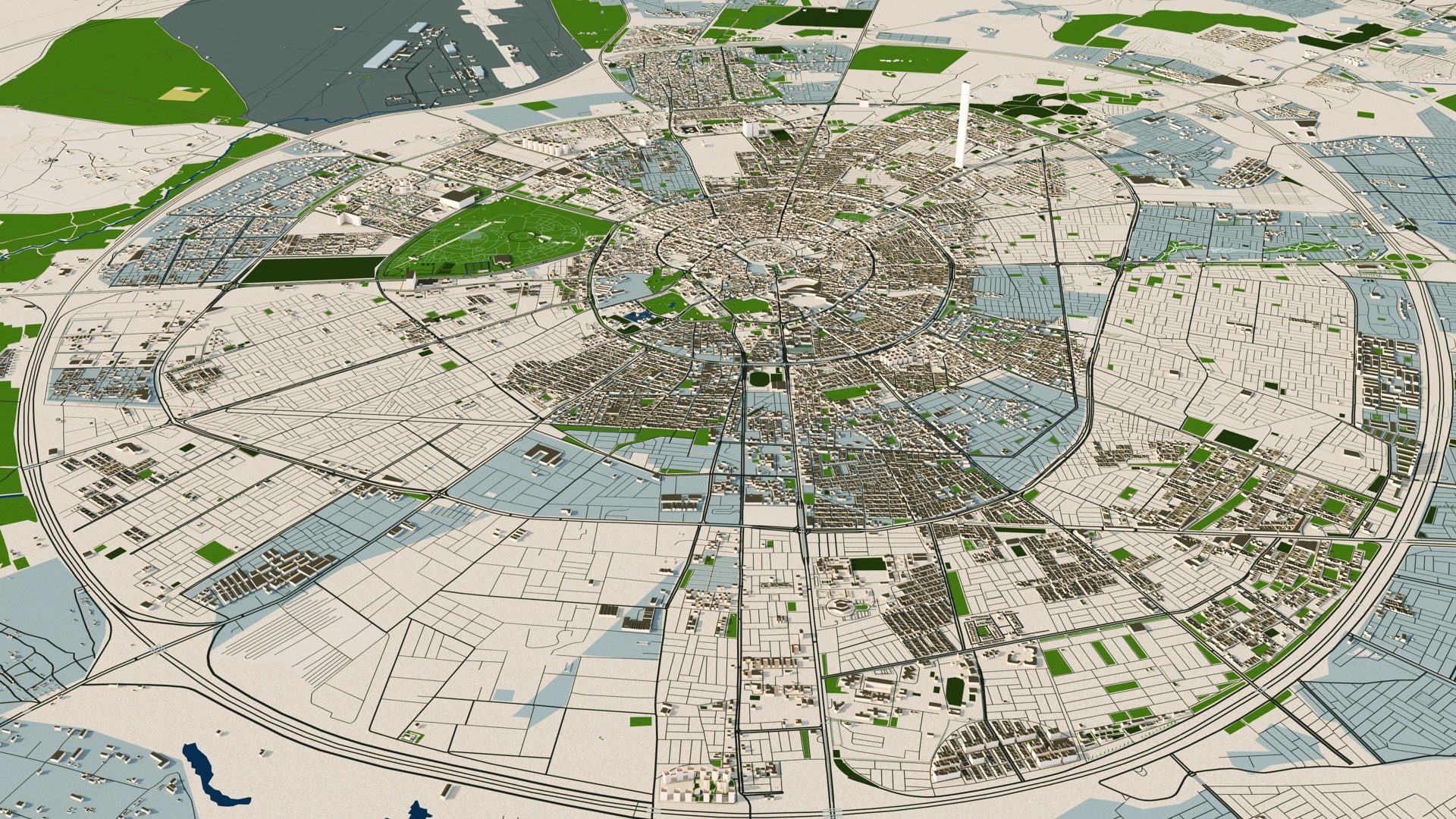 3D erbil city iraq - TurboSquid 1585166