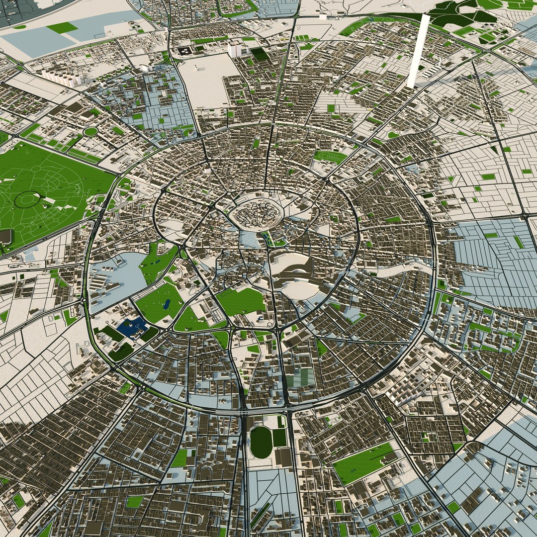 3D erbil city iraq - TurboSquid 1585166