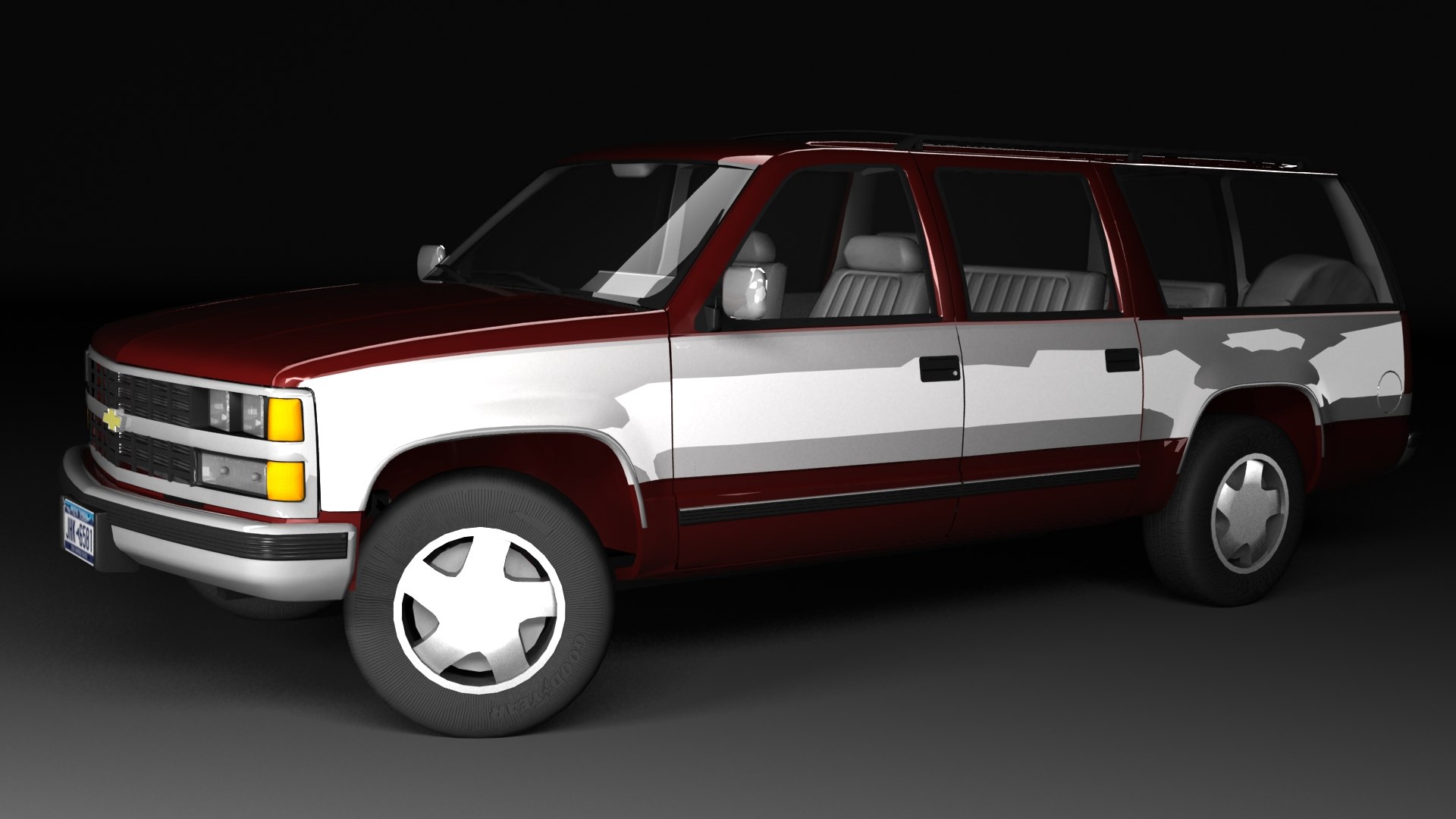 3D chevrolet suburban model - TurboSquid 1585220