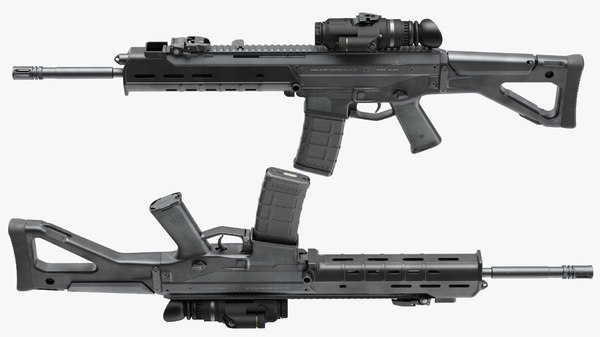 3D bushmaster acr thermal scope - TurboSquid 1585332