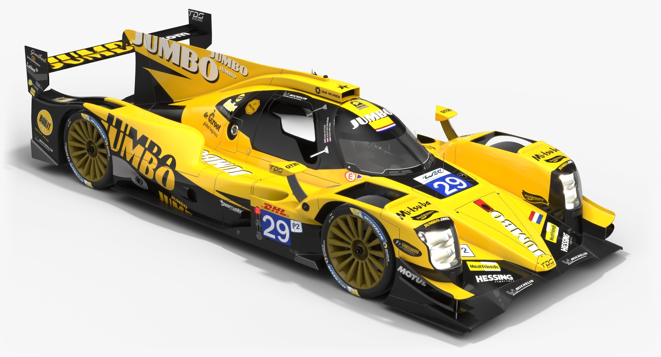 3D model wec lmp2 season 2019 - TurboSquid 1585487