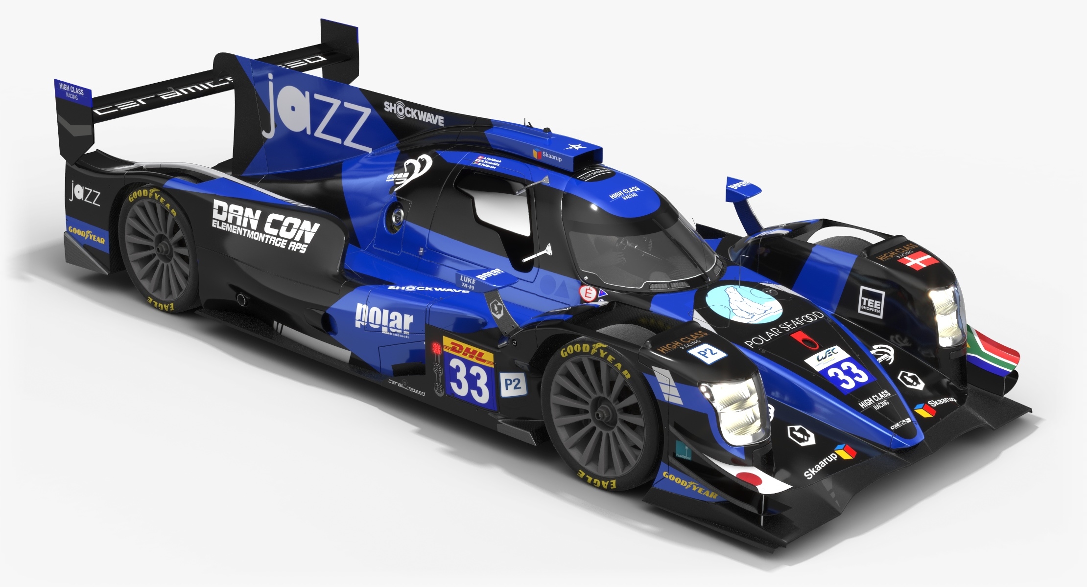 3D model wec lmp2 season 2019 - TurboSquid 1585487