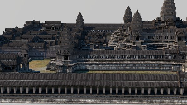 3D angkor wat - TurboSquid 1585703